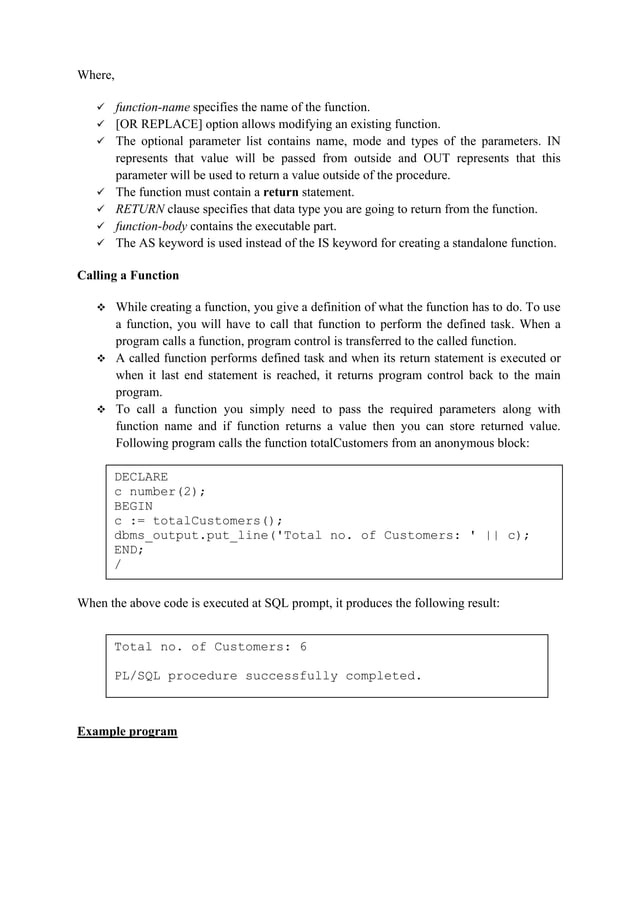 Oracle Introduction | PDF