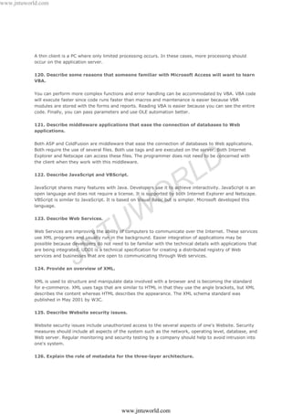 Dbms viva questions | PDF