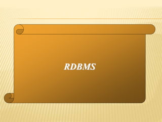 Dbms vs rdbms | PPTX