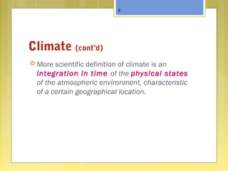 Climate vs Weather | PPT