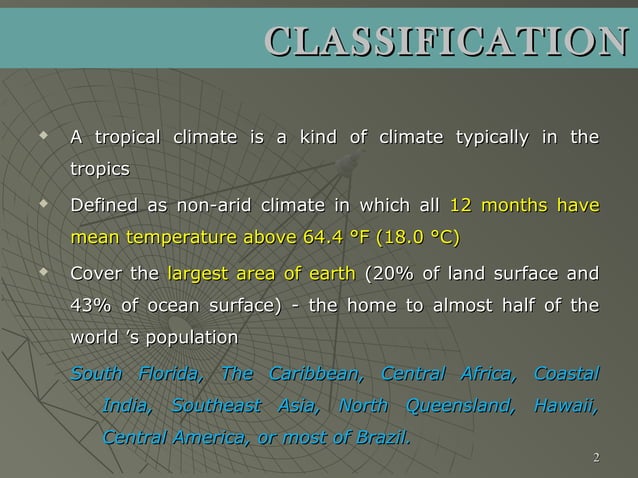 Classification of Climate
