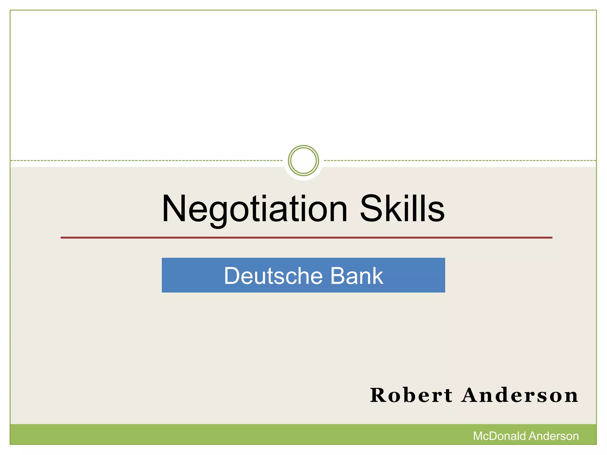 negotiation skills_presentation | PPT