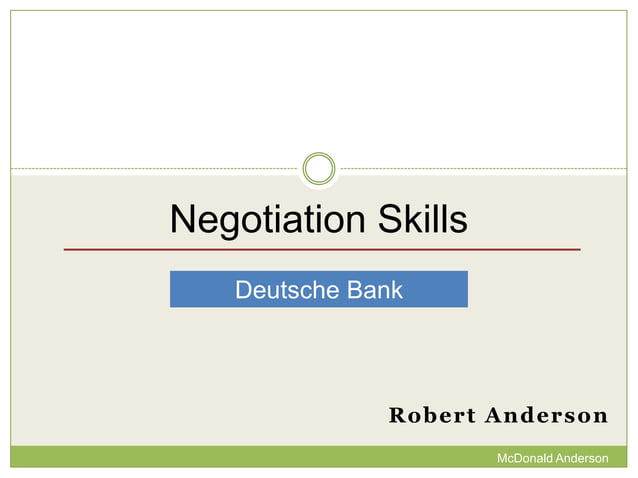 negotiation skills_presentation | PPT