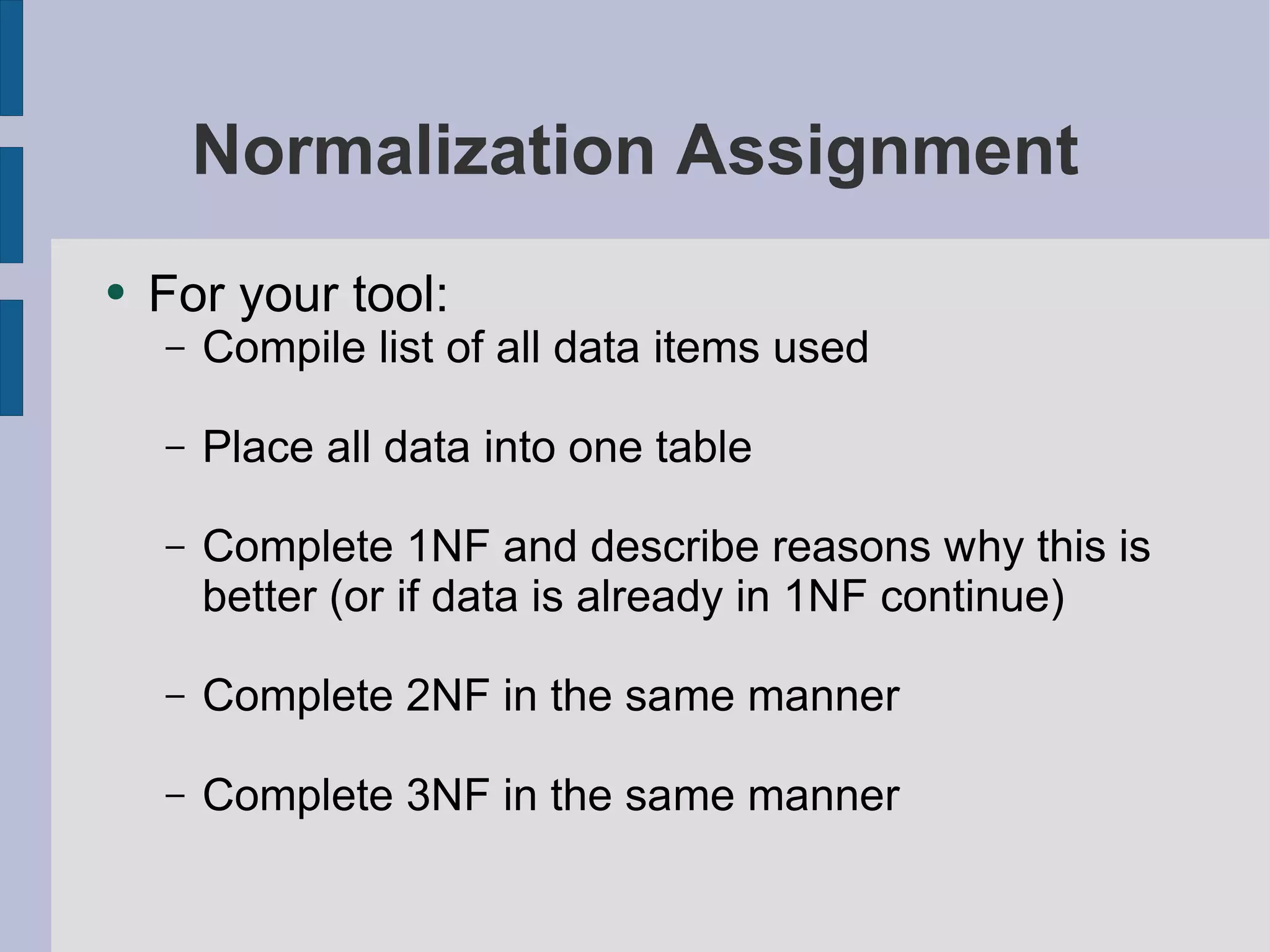 Db normalization | PDF