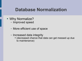 Db normalization | PDF