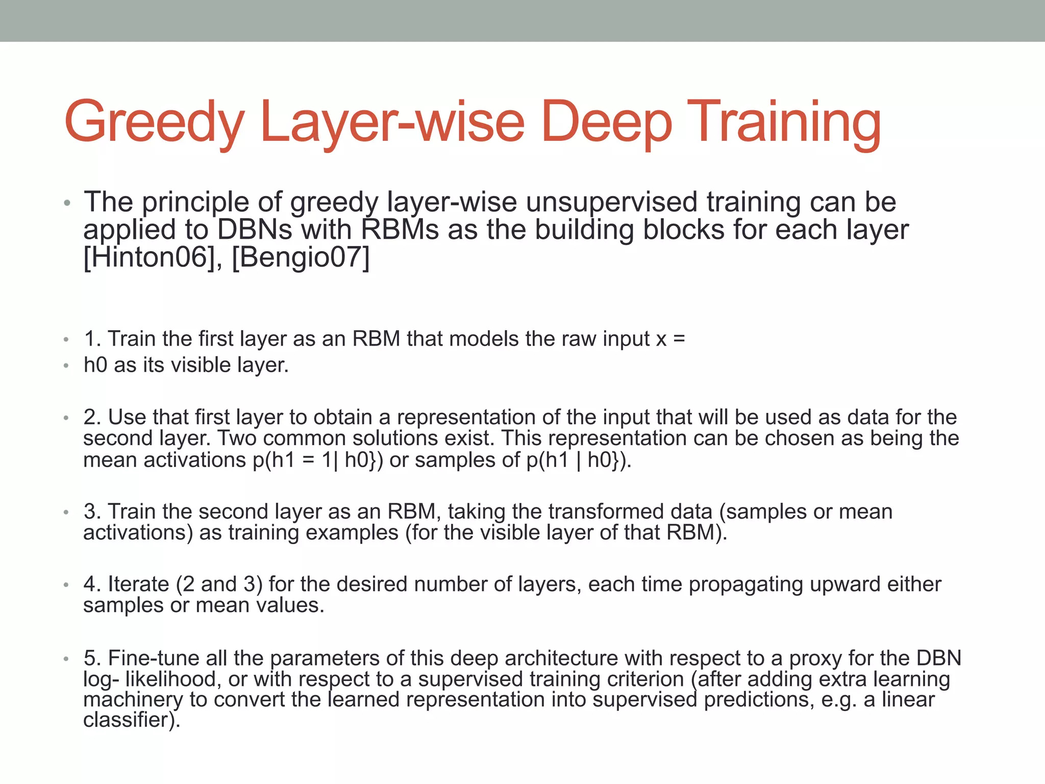 Deep Belief Networks | PDF