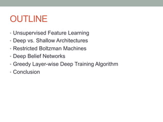 Deep Belief Networks | PDF