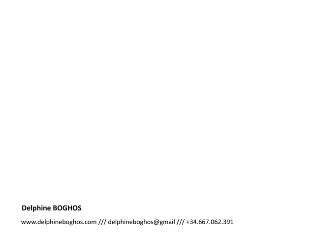 Delphine boghos: visual facilitation and creative labs | PPT