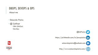 Dbops Devops And Ops Ppt