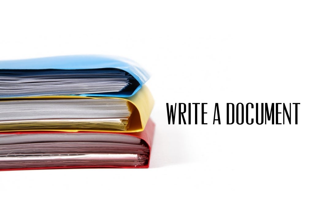 Write a document