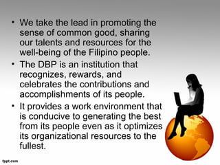 Dbp bank presentation | PPT
