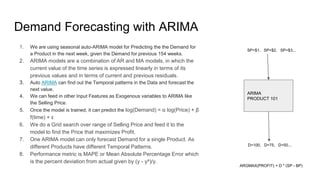 Pricing Deep learning model | PPT