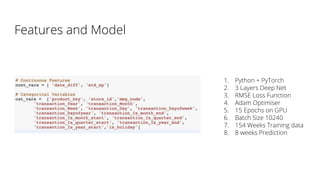 Pricing Deep learning model | PPT