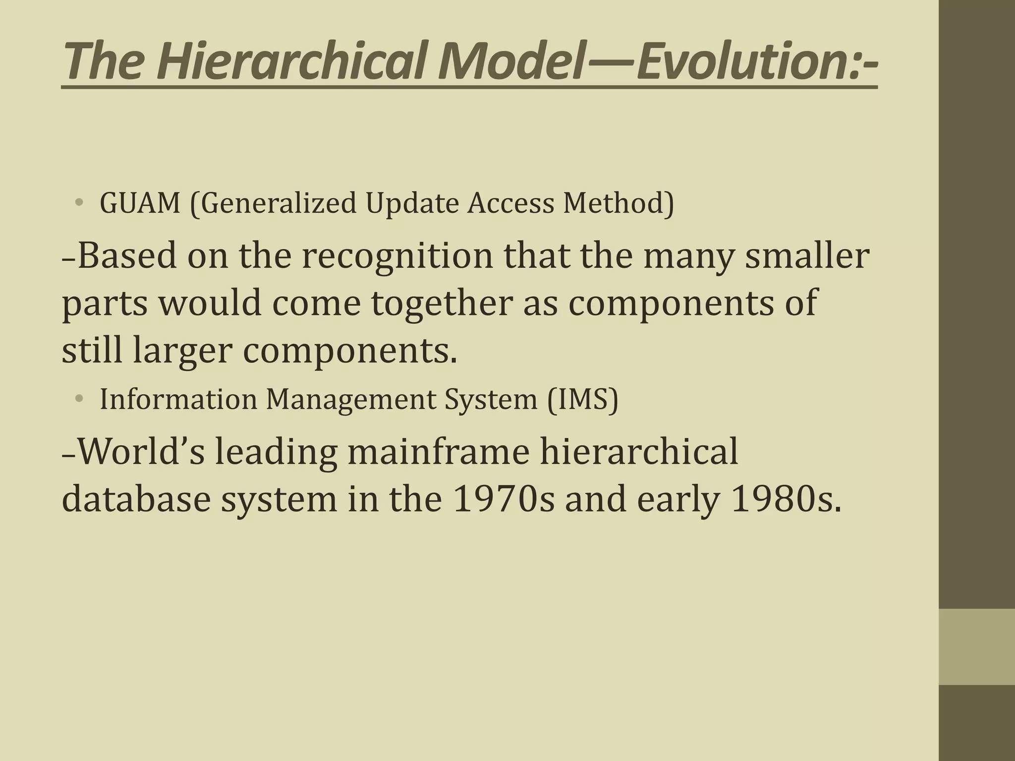 Types of Database Models | PPTX