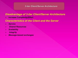 Client/Server Architecture By Faisal Shahzad | PPT