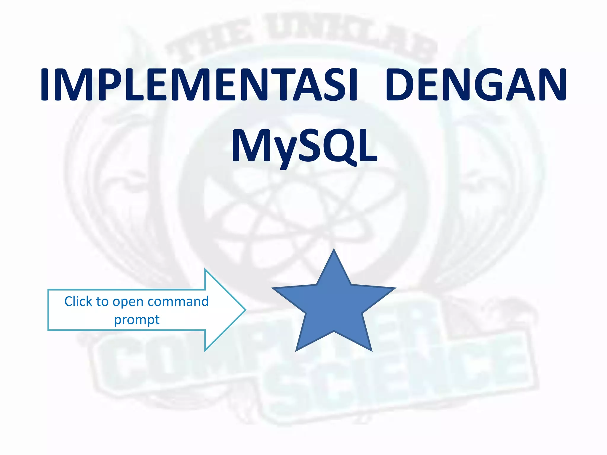 Database Presentation - "Sistem Pemesanan Makanan dan Minuman Online ...