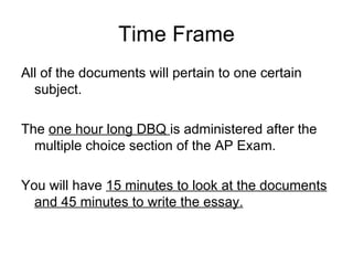 DBQ Tips and Hints | PPT