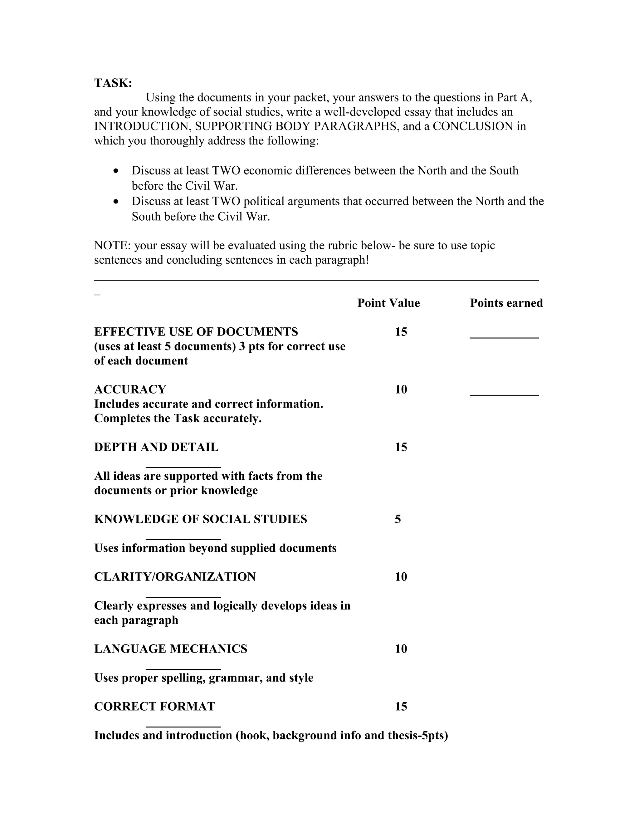 Dbq essay outline exploration | DOC