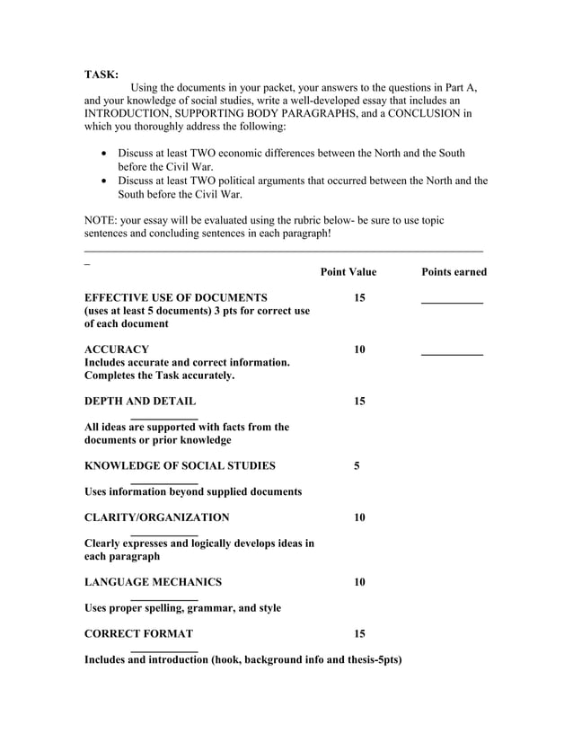 Dbq essay outline exploration | DOC
