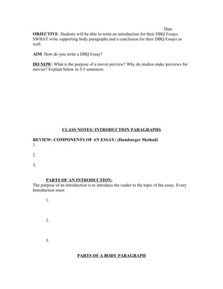 Dbq essay outline exploration | DOC