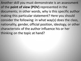 DBQ Instructions | PPTX