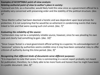 DBQ Instructions | PPTX