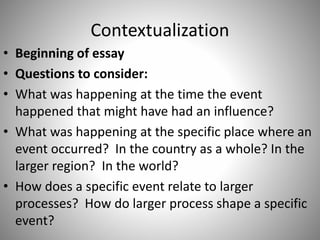 DBQ Instructions | PPTX