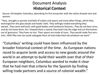 DBQ Guidelines | PPTX