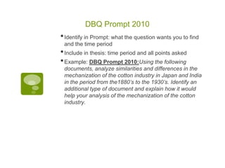 Dbq packet | PPTX