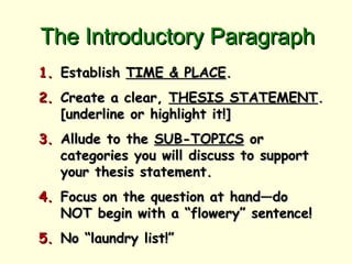 DBQ Pointers | PPT