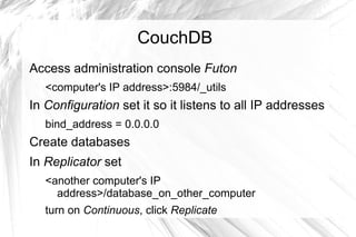 Database Replication | ODP