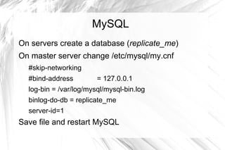 Database Replication | ODP