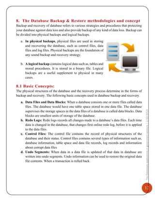 The Databases applications in government sections | PDF