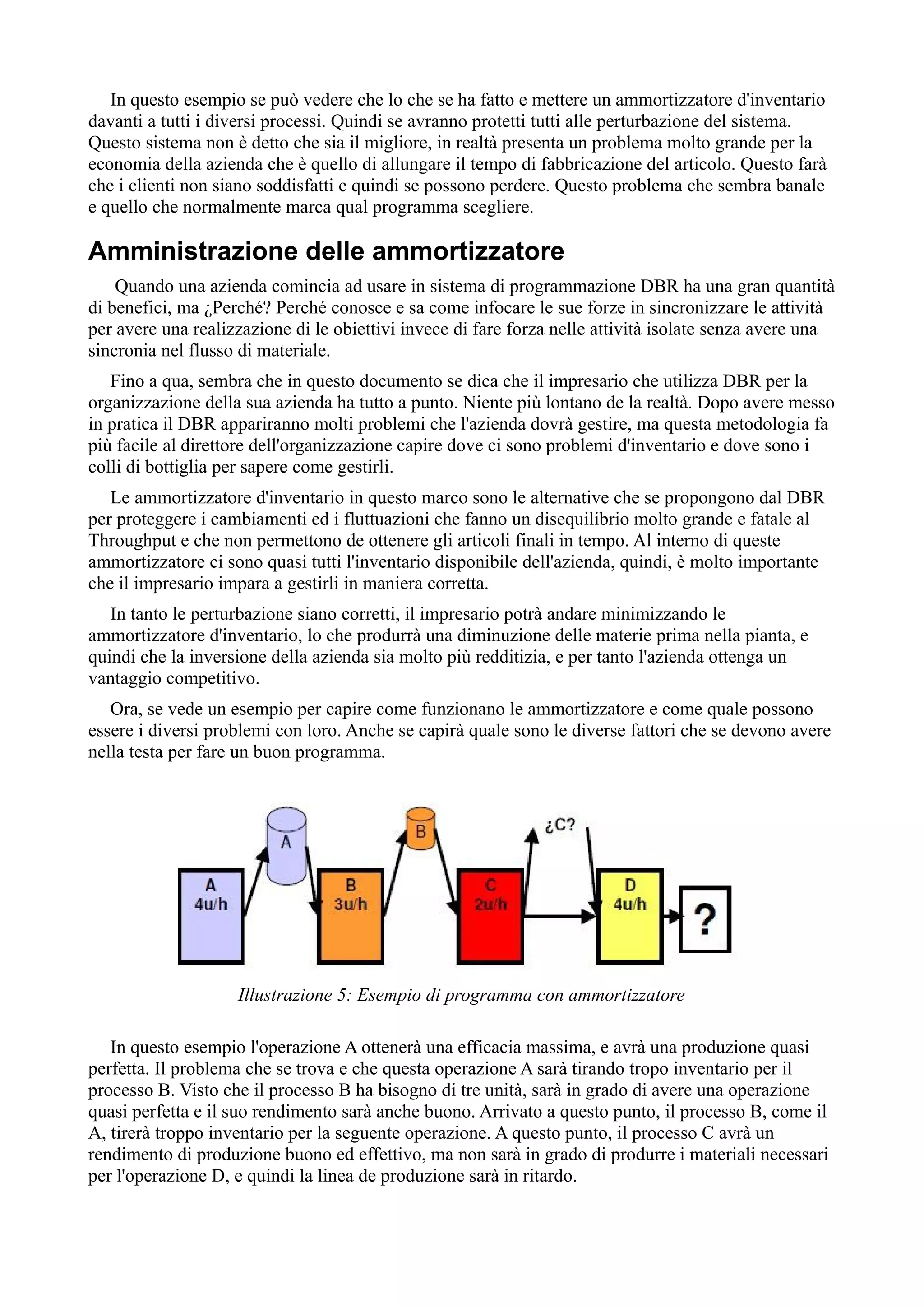DBR (Drum Buffer Roper) in TOC (Theory of Constraints) | PDF