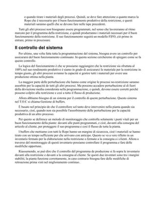 DBR (Drum Buffer Roper) in TOC (Theory of Constraints) | PDF