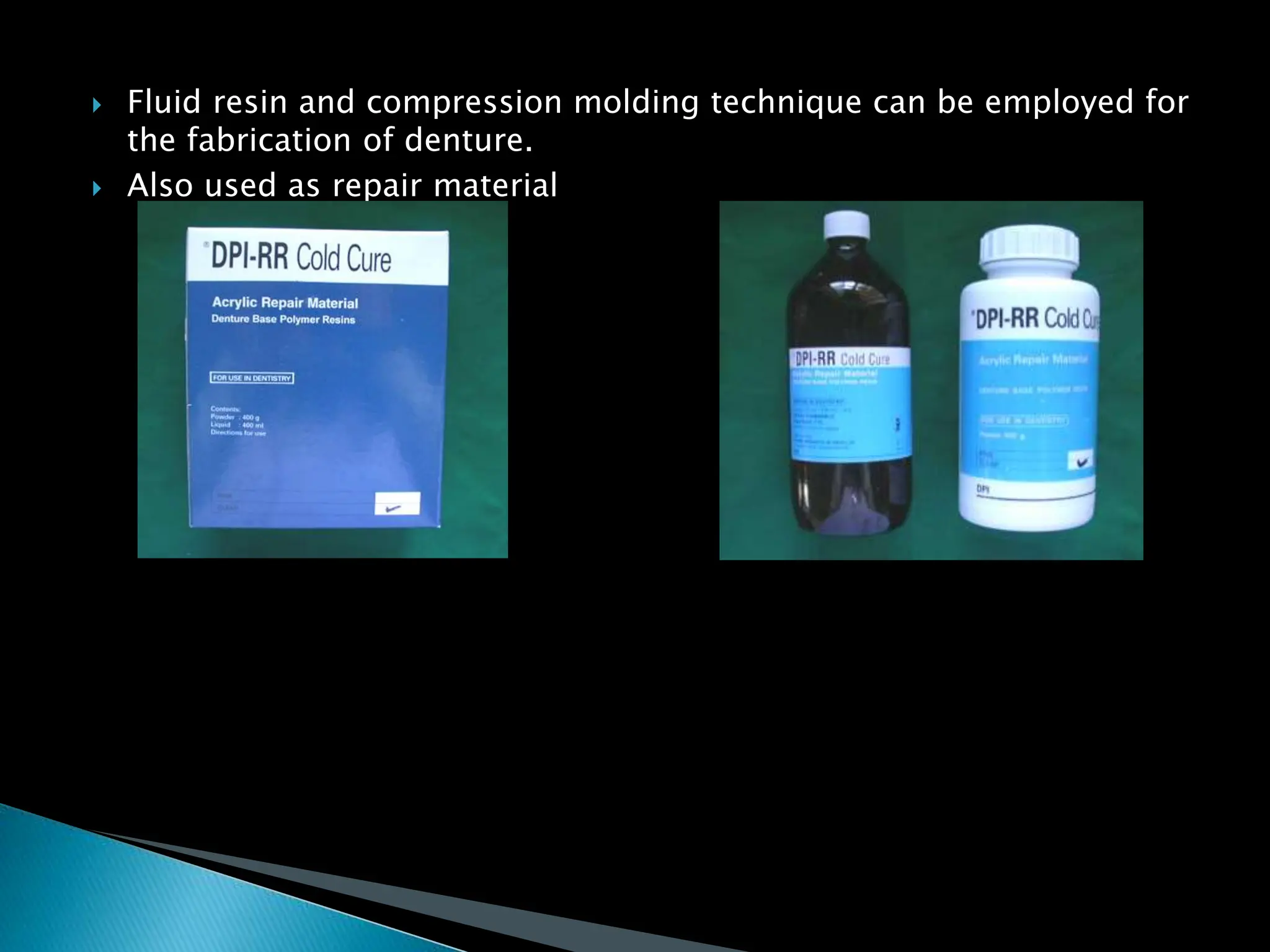 Denture base materials in removable denture | PPTX