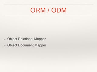 NPMG Databases Presentation | PPT