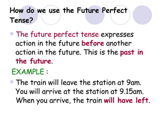 Perfect Tenses | PPT