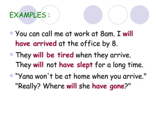 Perfect Tenses | PPT