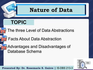 NATURE OF DATA | PPT