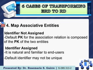 Logical DB Design and Relational Model | PPT