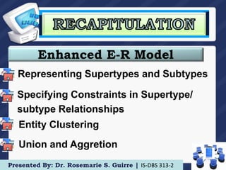 Logical DB Design and Relational Model | PPT