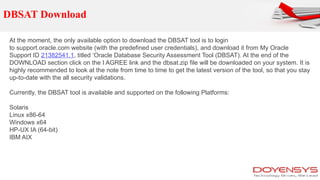 DBSAT-–-Oracle-Database-Security-Assessment-Tool.pptx