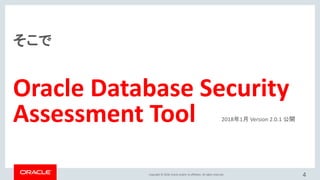 Oracle Database Security Assessment Tool ご紹介 | PPT