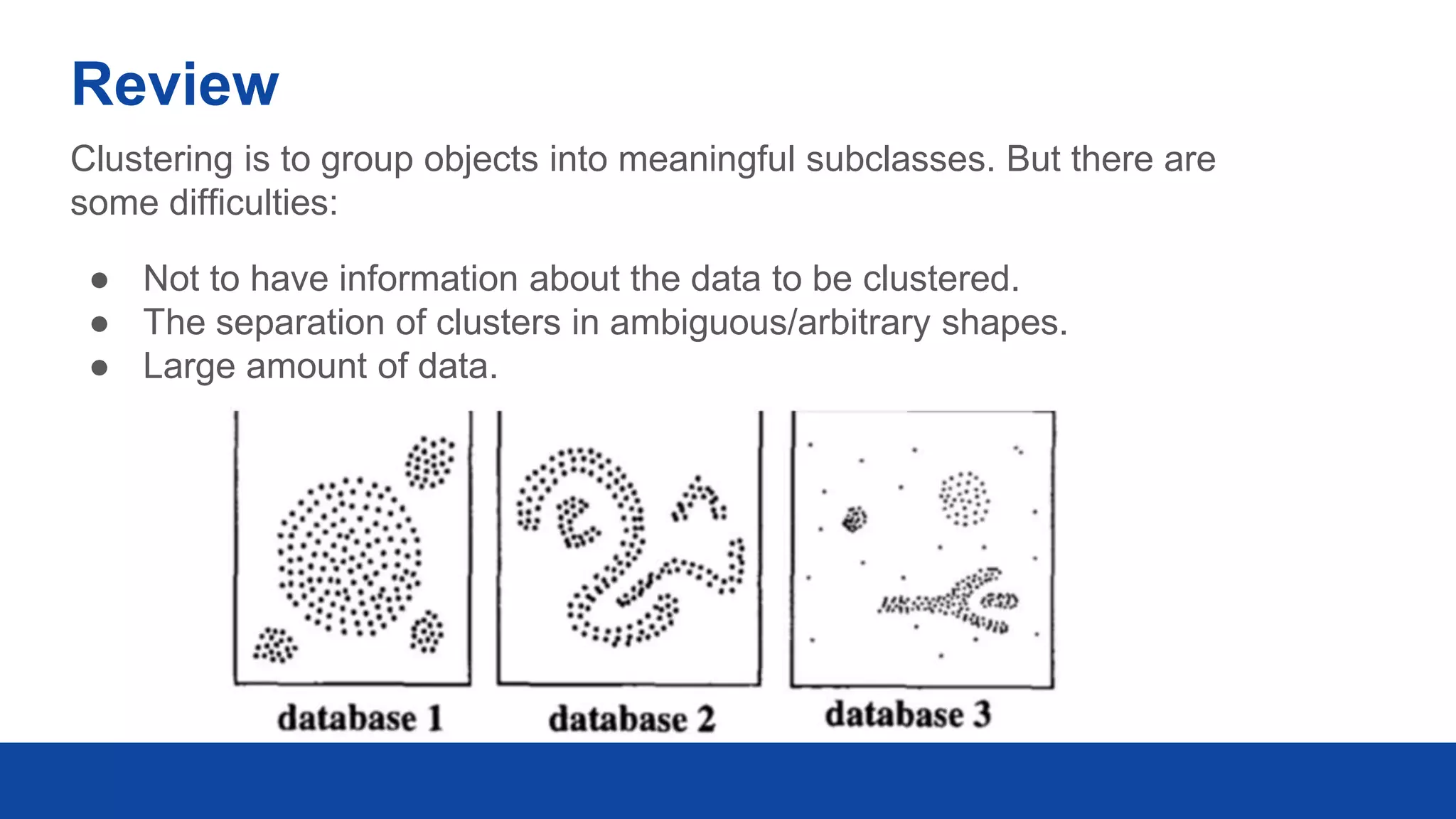 DBSCAN : A Clustering Algorithm | PPTX | Databases | Computer Software ... DBSCAN : A Clustering Algorithm | PPTX | Databases | Computer Software ...