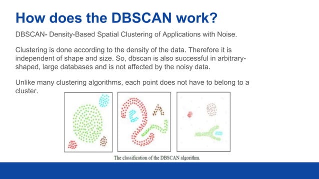 DBSCAN : A Clustering Algorithm | PPT