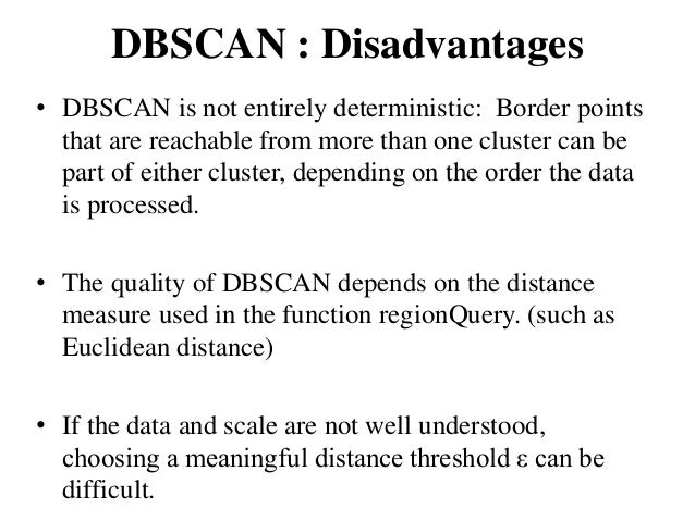 Dbscan Algorithom