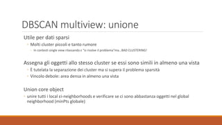 Db scan multiview | PPT