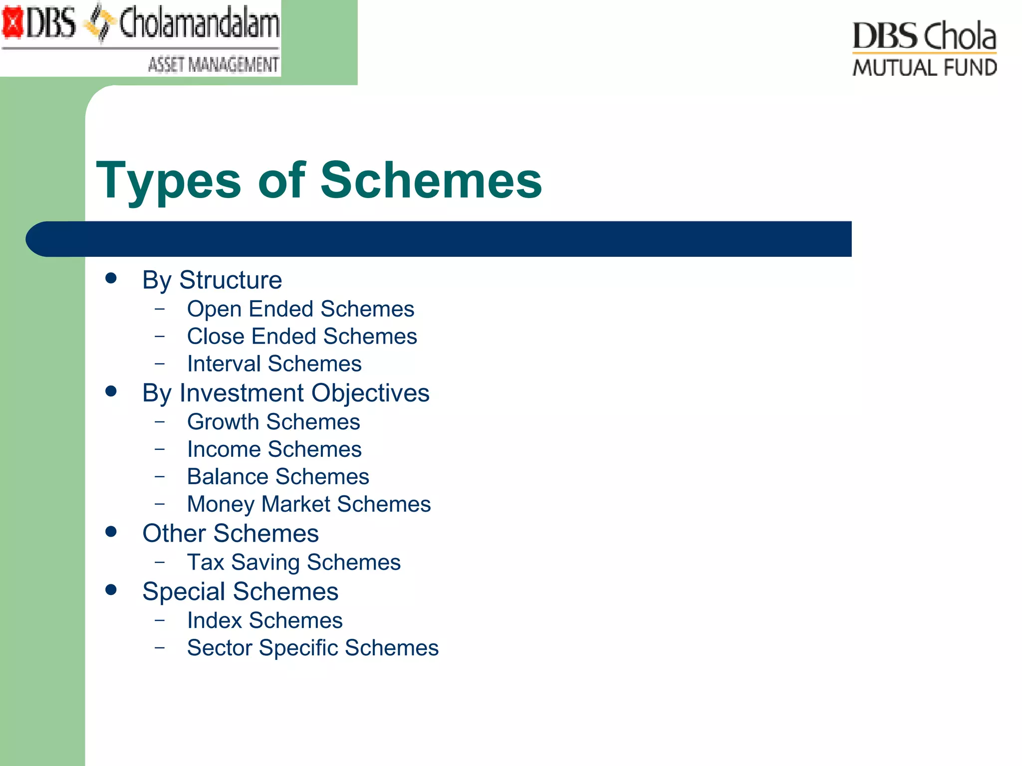 Mutual Fund project ppt | PPT
