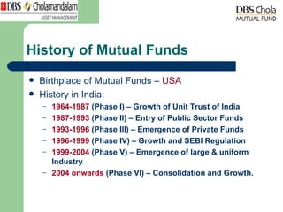 Mutual Fund project ppt | PPT